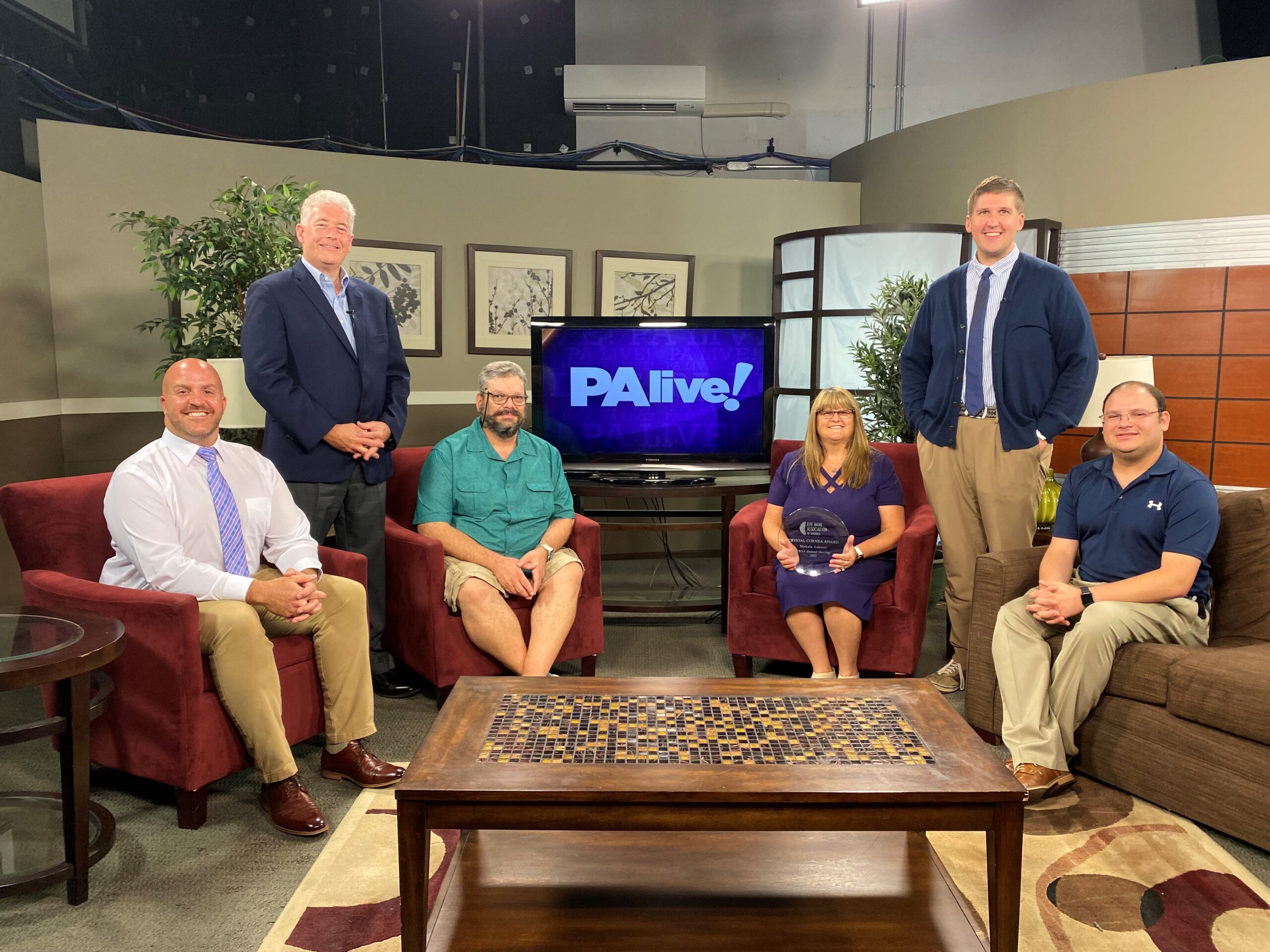 Beginning the Conversation about Cornea Donation on PA Live! - EBAA